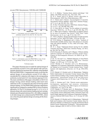 Particle Swarm Optimization with Constriction Factor and Inertia Weight Approach Based Synthesis ...