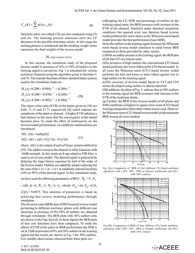 Development Of Robust Adaptive Inverse Models Using Bacterial Foraging Optimization Pdf