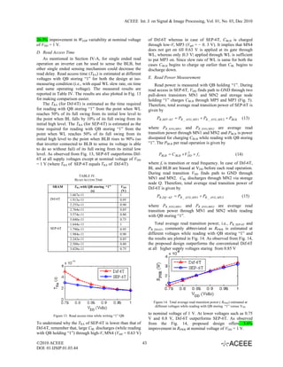 Process Variation and Radiation-Immune Single Ended 6T SRAM Cell | PDF