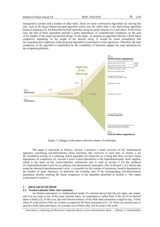 Search for a substring of characters using the theory of non-deterministic finite automata and ...
