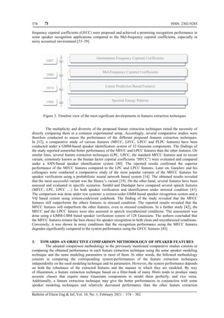 Towards an objective comparison of feature extraction techniques for automatic speaker ...