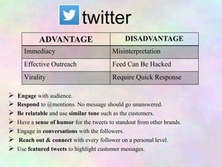 Advantage & Disadvantage of Social Media Platform. Case Study on ...