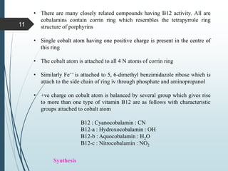 VITAMINS [NATURAL PRODUCTS], M.PHARM SYLLABUS | PPTX