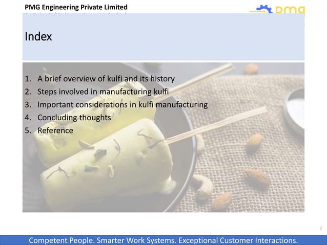 Kulfi manufacturing.pptx................ | PPTX | Food Industry ...