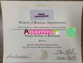 University of Iowa degree offer diploma Transcript | PPT