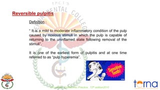 44.-DISEASES-OF-PULP-PART-1 and recent advances | PDF