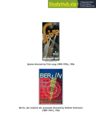 44 - Expressionist Film Posters | PDF | Fine Art