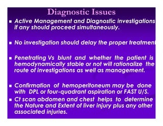 Liver trauma conference presentation | PPT