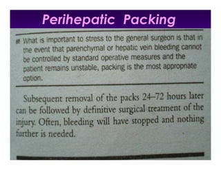 Liver trauma conference presentation | PPT