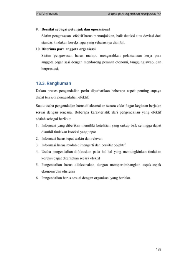 440213231213 bab 13 aspek penting dalam pengendalian | PDF