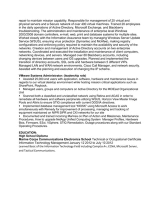 SystemsAdministrator | PDF | IT and Internet Support | Internet