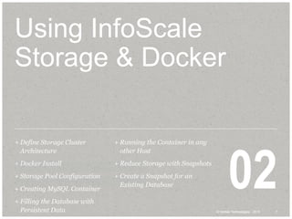 WP VERITAS InfoScale Storage and Dockers Intro - v8 | PDF | Operating Systems | Computer ...