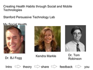 Habit formation, behavior change and persuasive technology | PPT