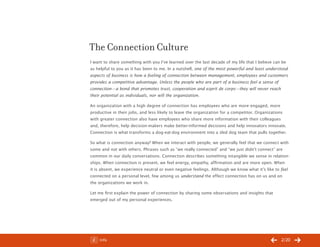 The Connection Culture: A New Source of Competitive Advantage | PPT