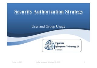 Security Authorization Strategy | PDF
