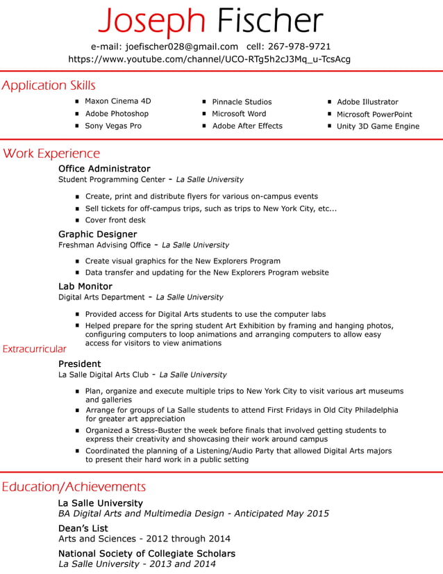 Joe's Resume | PDF