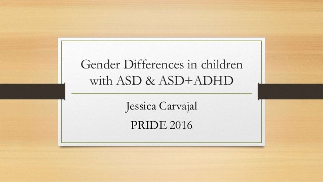 Gender Differences in Children w ADHD&ASD+ADHD