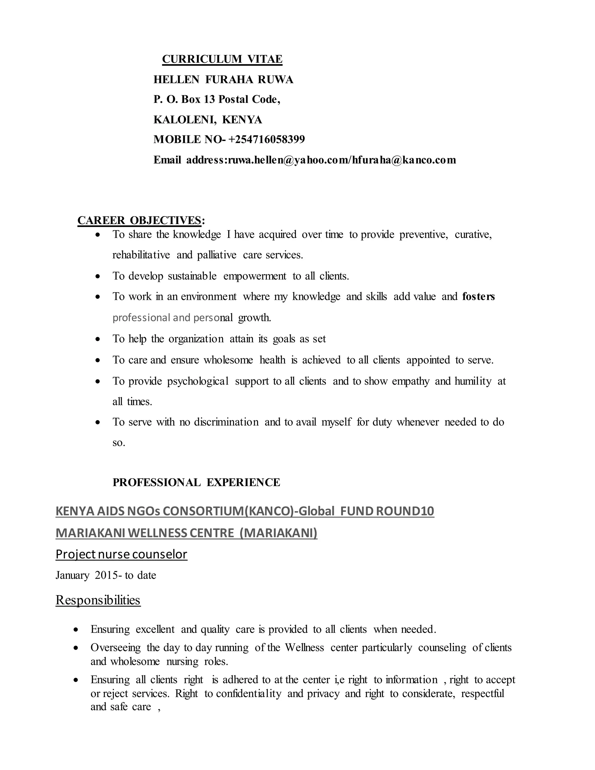 hellena cv | DOCX