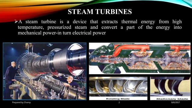 Impulse and reaction steam turbines | PPTX | Physics | Science