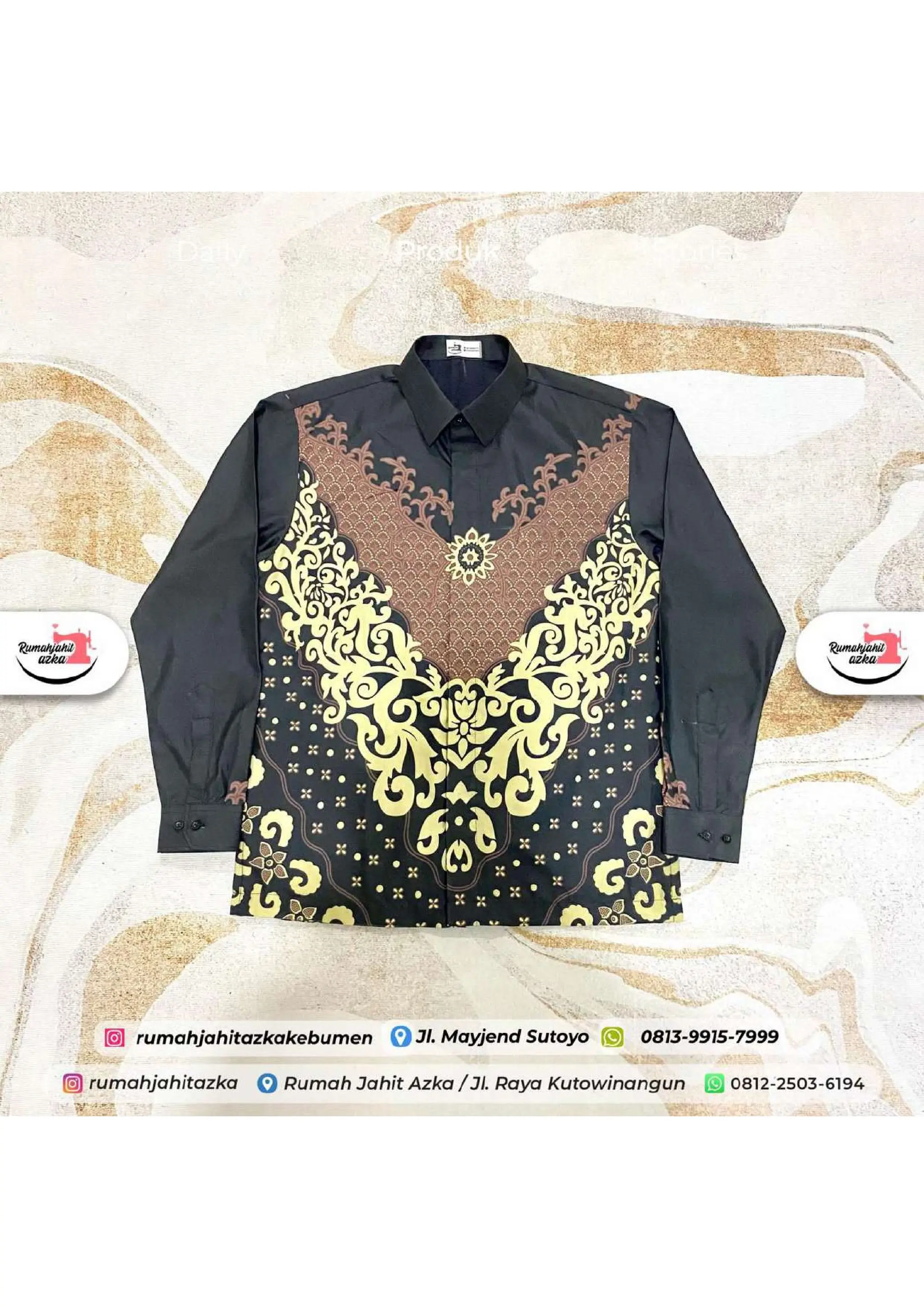 Kemeja Batik Premium by Rumah Jahit Azka | PDF