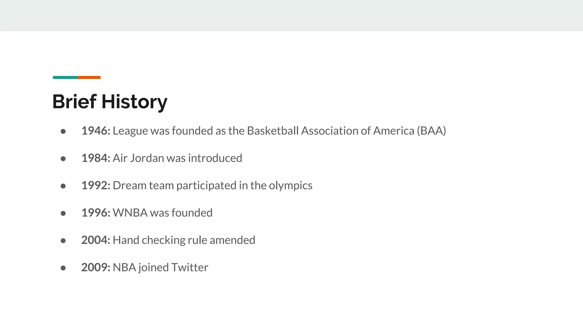 Company Report: NBA | PDF