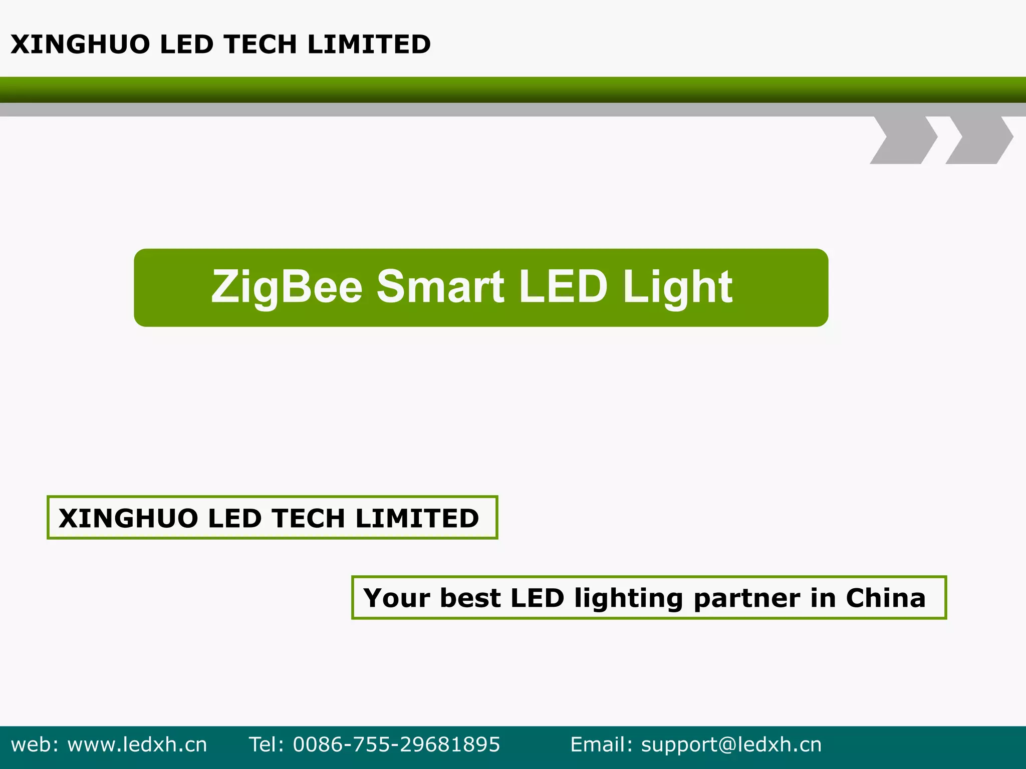 ZigBee Smart LED light | PDF
