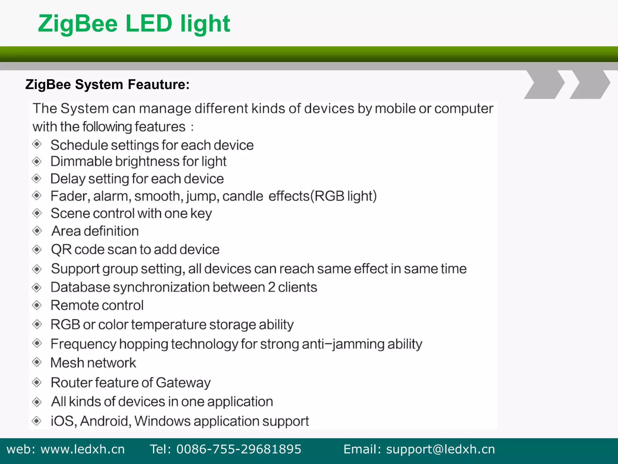 ZigBee Smart LED light | PDF