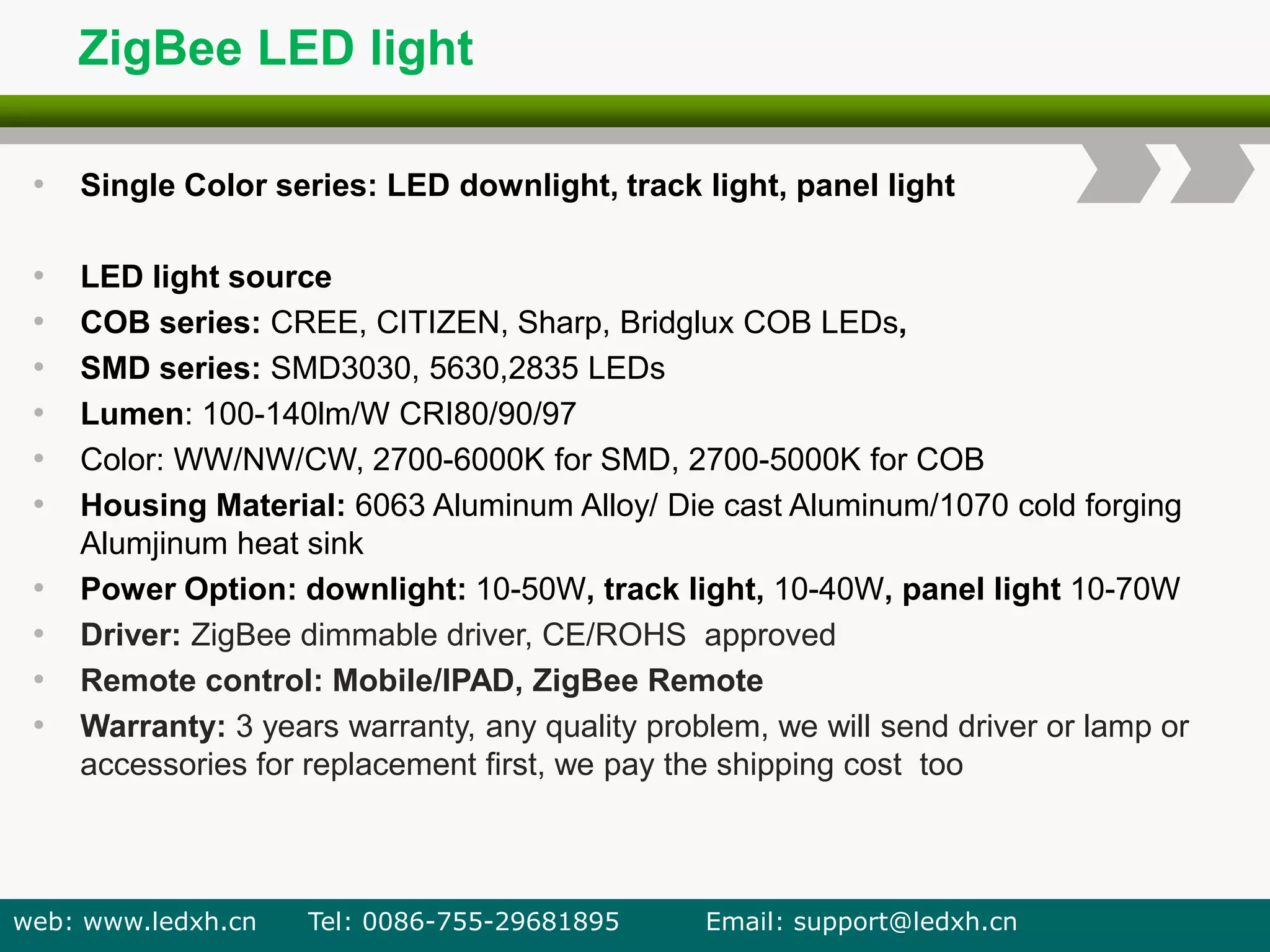 ZigBee Smart LED light | PDF
