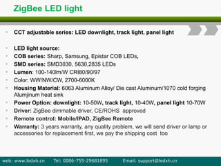 ZigBee Smart LED light | PDF