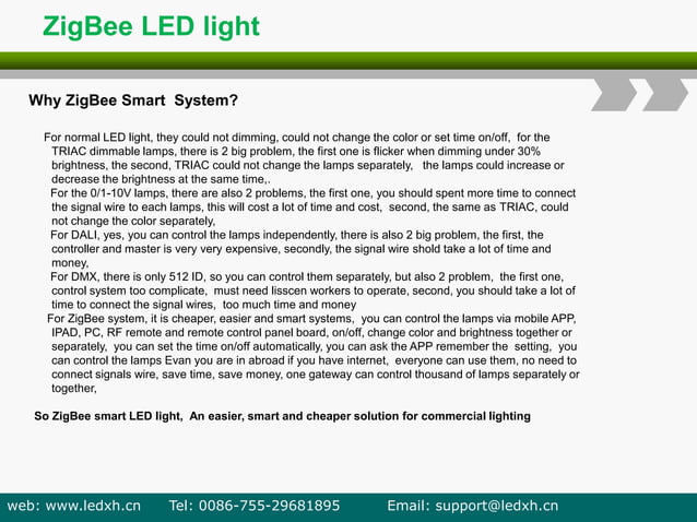 ZigBee Smart LED light | PDF
