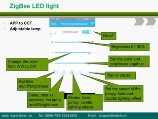 ZigBee Smart LED light | PDF
