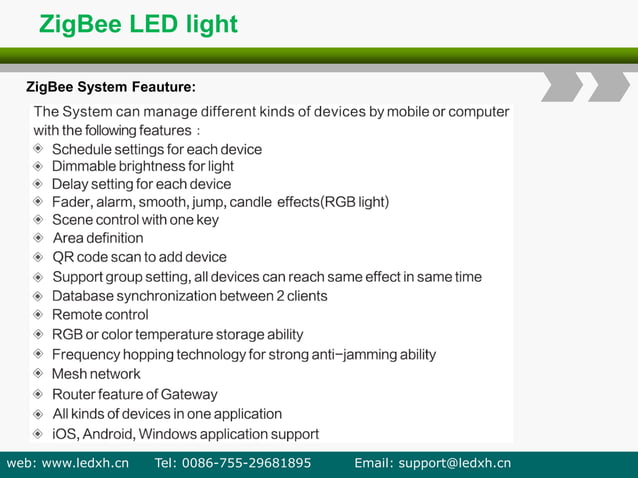 ZigBee Smart LED light | PDF