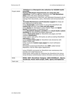 Muthukumaar_Resume | PDF
