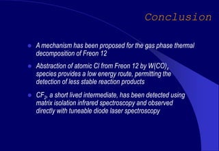 Gas Phase Pyrolysis of Freon 12 | PDF