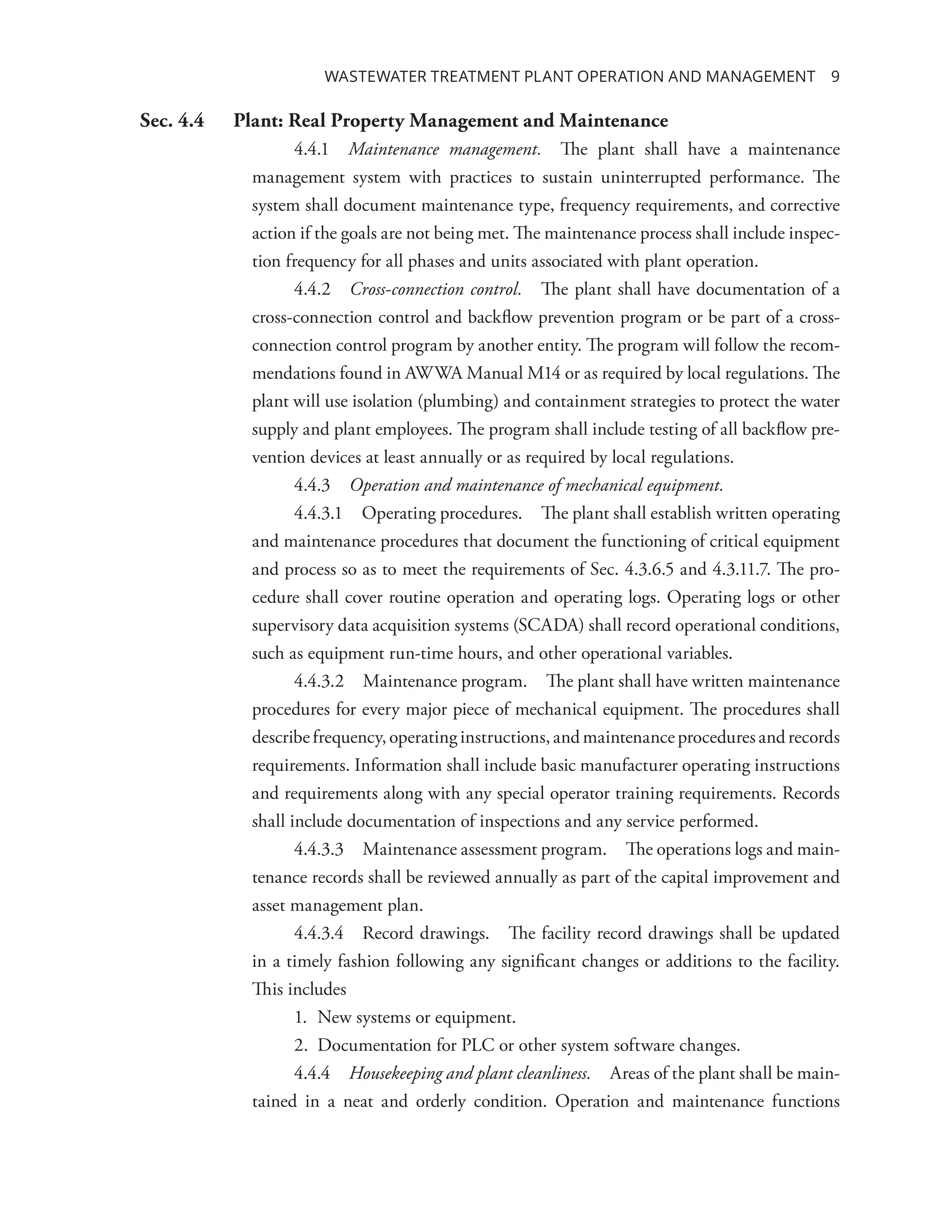 Wastewater treatment plant operation and management First Edition Not ...