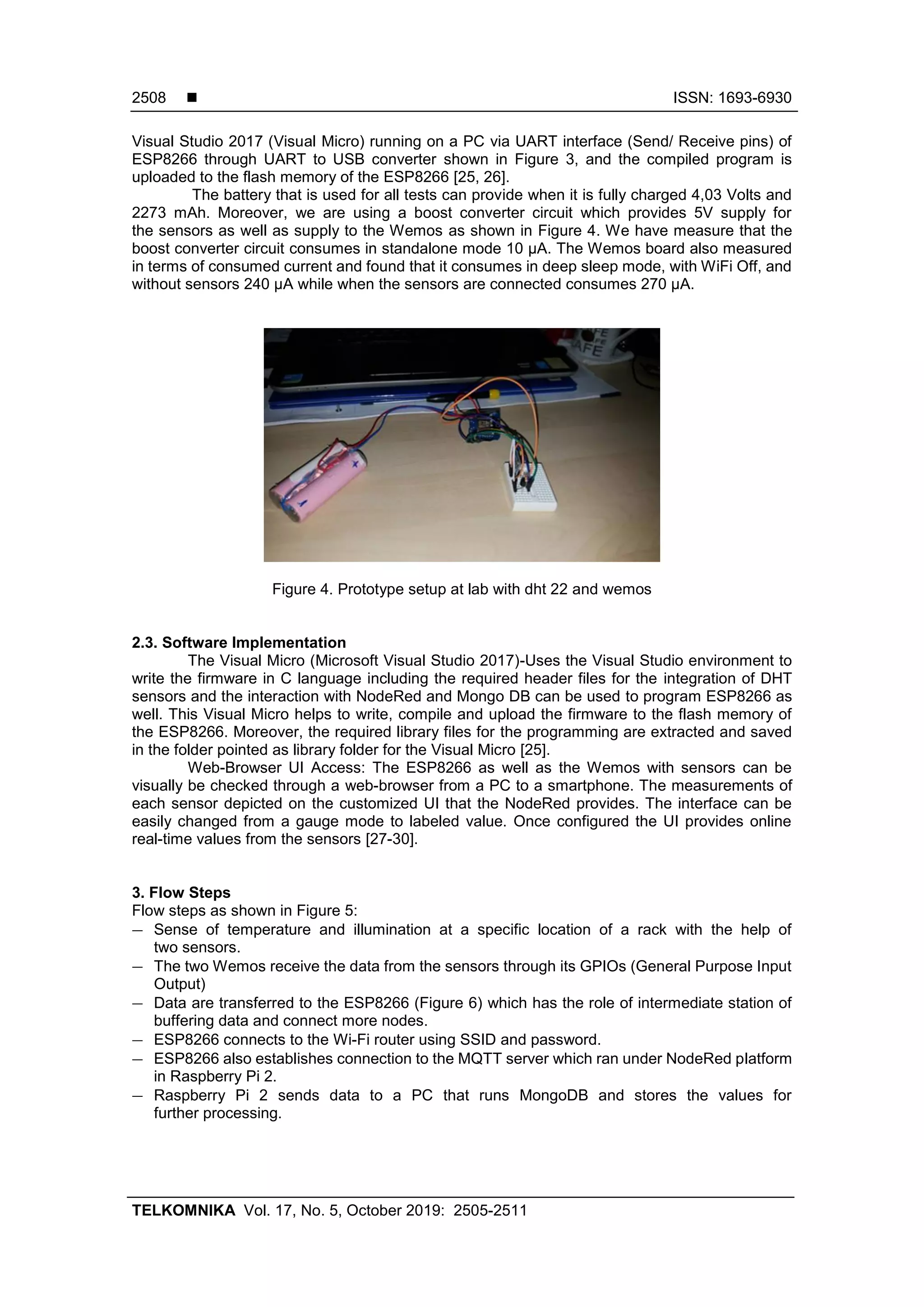 Power consumption analysis on an IoT network based on wemos: a case study | PDF