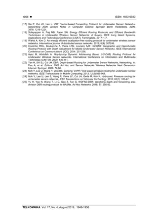An energy efficient void avoidance opportunistic routing protocol for underwater sensor | PDF ...