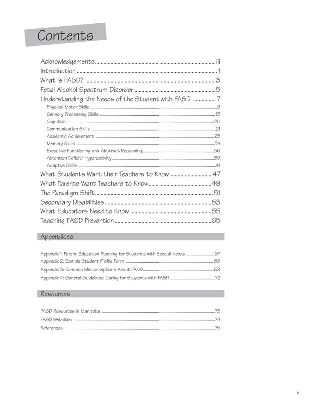 What educators need to know about FASD | PDF | Substance Abuse ...