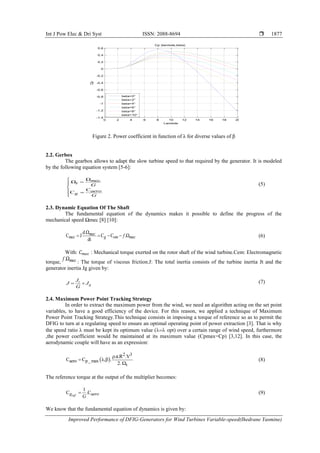 Improved Performance of DFIG-generators for Wind Turbines Variable-speed | PDF | Power and ...
