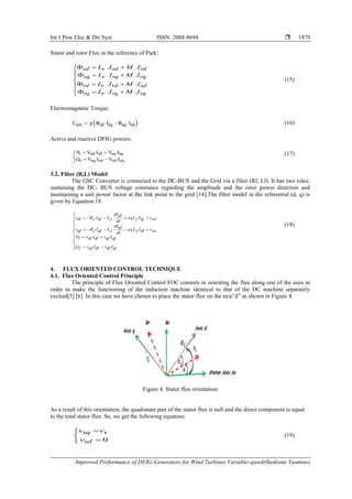 Improved Performance of DFIG-generators for Wind Turbines Variable-speed | PDF | Power and ...