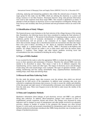 Impacts of Electricity Access to Rural SMEs | PDF