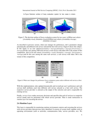 FUZZY-BASED ARCHITECTURE TO IMPLEMENT SERVICE SELECTION ADAPTATION STRATEGY | PDF