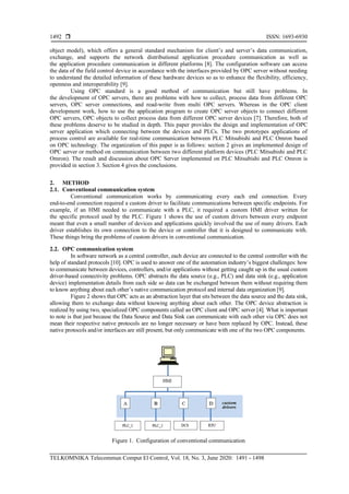 Communication between PLC different vendors using OPC server improved ...