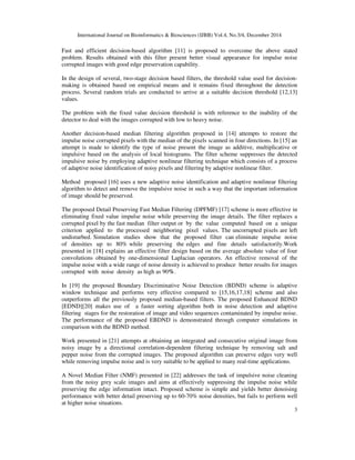 Novel Adaptive Filter (NAF) for Impulse Noise Suppression from Digital Images | PDF