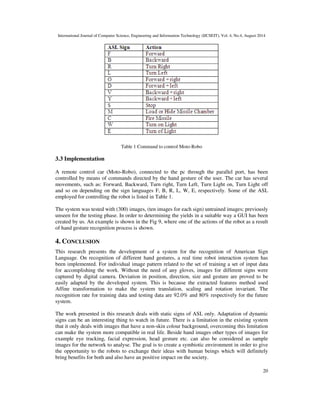 A SIGN LANGUAGE RECOGNITION APPROACH FOR HUMAN-ROBOT SYMBIOSIS | PDF