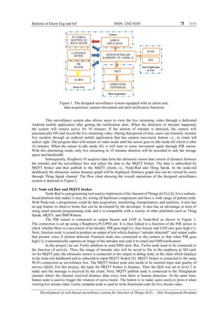 Development of web-based surveillance system for Internet of Things ...