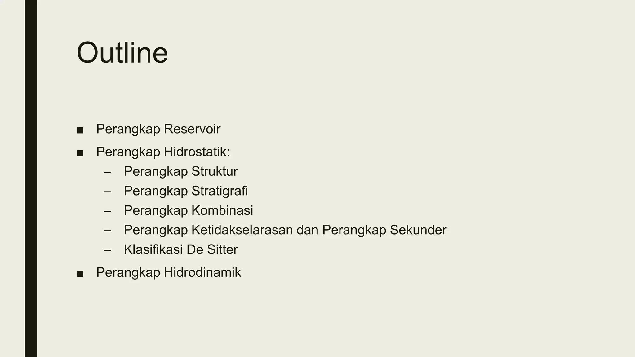 Perangkap Reservoir - Jebakan Minyak - Oil Trap | PPTX