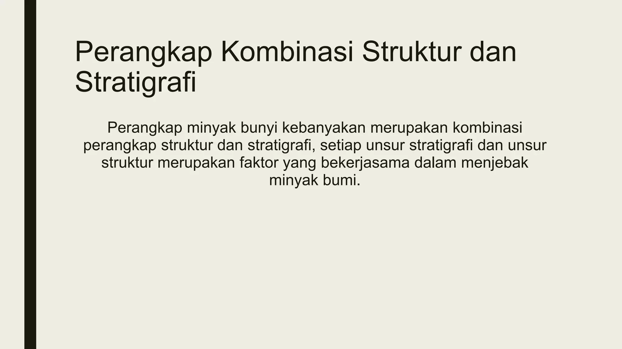 Perangkap Reservoir - Jebakan Minyak - Oil Trap | PPTX