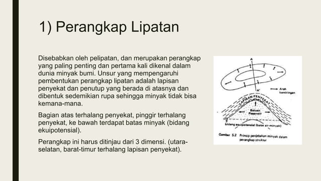 Perangkap Reservoir - Jebakan Minyak - Oil Trap | PPTX