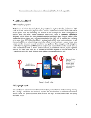 NFC: ADVANTAGES, LIMITS AND FUTURE SCOPE | PDF | Email | Internet